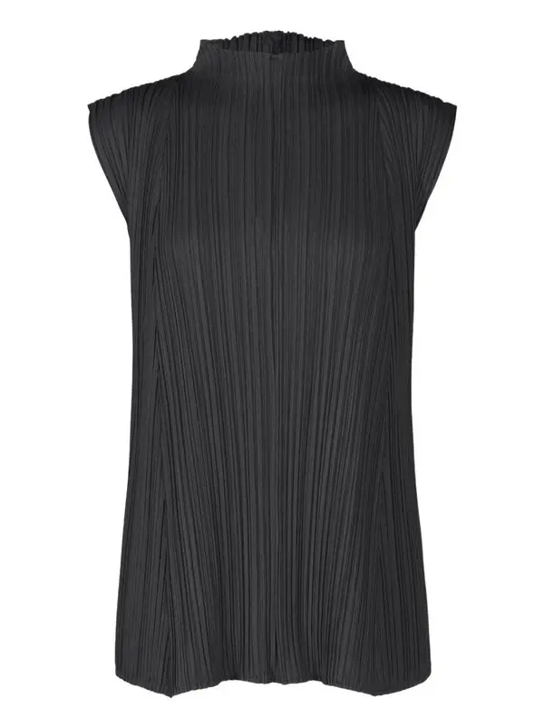 Issey Miyake Sleeveless Top - Black