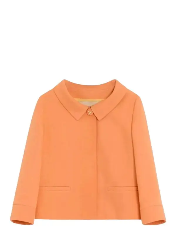 Valentino Garavani Crepe Couture Jacket - Orange