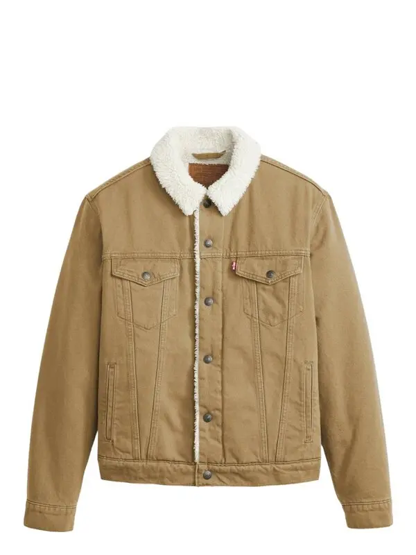 LEVI'S Type Iii Sherpa Trucker Jacket - Beige
