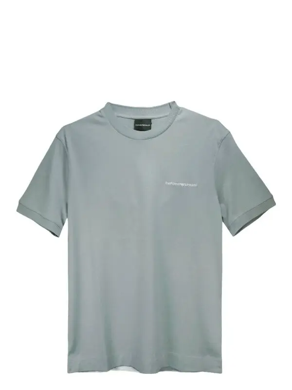 Emporio Armani Item O-neck Short-sleeved T-shirt - Gray