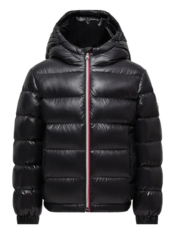 Moncler Aubert Hooded Down Jacket - Black