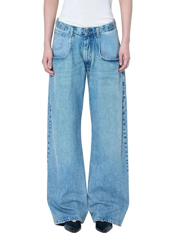 MAISON MARGIELA Wide-leg Jeans - Blue