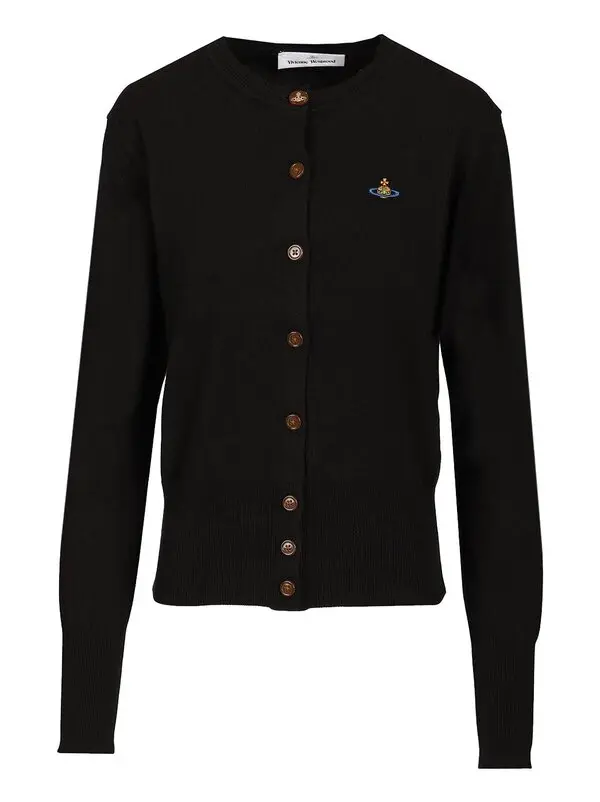 VIVIENNE WESTWOOD Bea Cardigan Wool & Silk Blend - Multicolor
