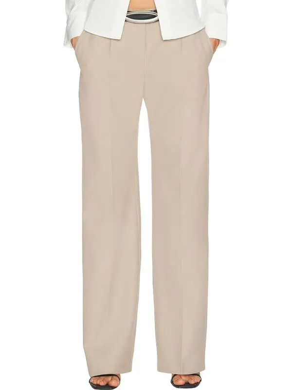 HAELO Straight Leg Trouser - Cobblestone