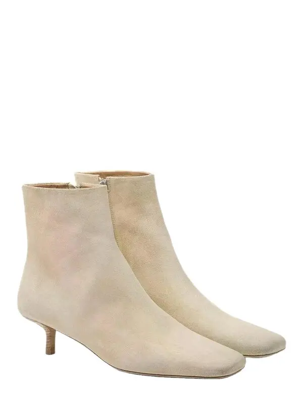 Marsèll Spazzola Kitten-heel Ankle Boots - Neutrals