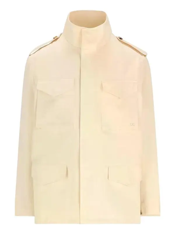 Valentino Garavani High-collar Utility Jacket - Neutrals
