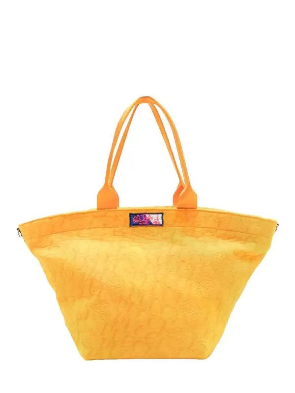 Emilio Pucci Logo-jacquard Tote Bag - Yellow