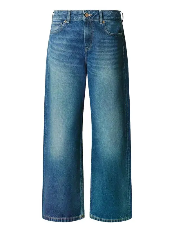 Pepe Jeans Hazel Wide-leg Jeans - Blue