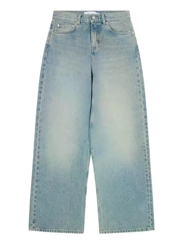 Edwin Olivia Wide-leg Jeans - Blue