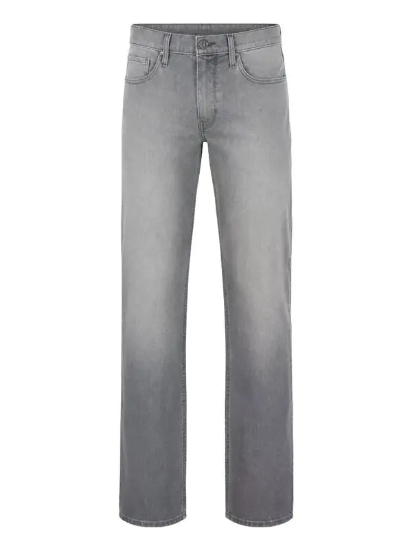 Paige Normandie Straight-leg Jeans - Grey