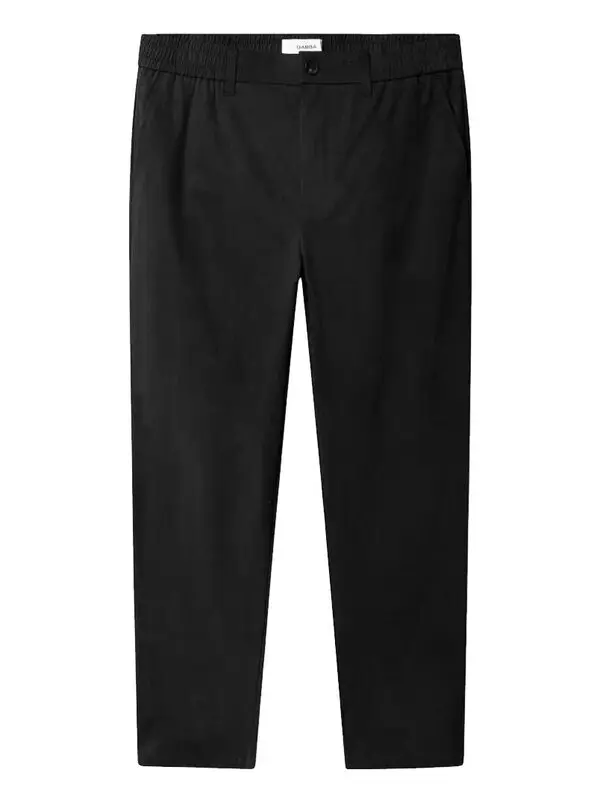 GABBA Monza Tasca Straight-leg Trousers - Black