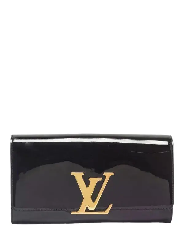 LOUIS VUITTON Louise Clutch Bag - Black