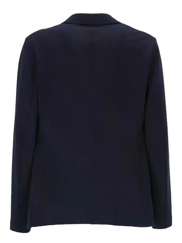 Harris Wharf London Notched-lapel Single-breasted Blazer - Blue