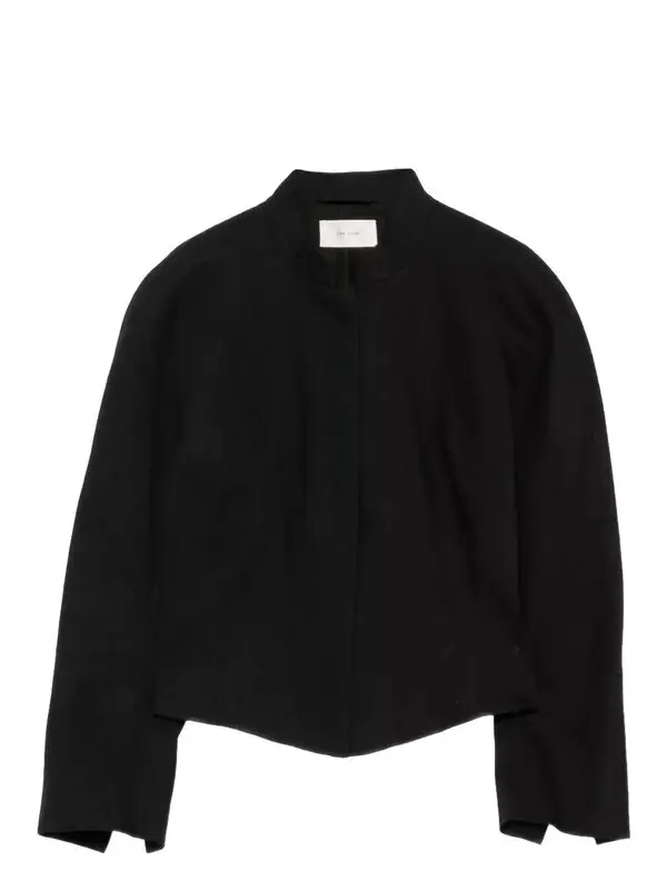 THE ROW Bastien Cropped Jacket - Black