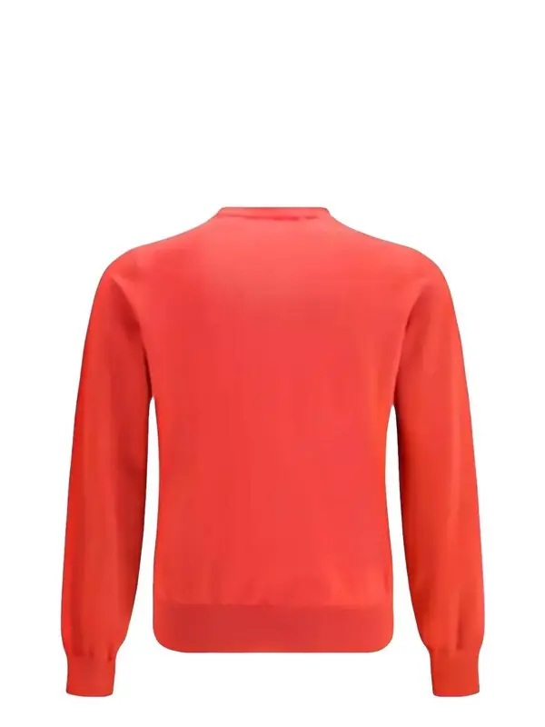 Brunello Cucinelli Crew Neck Long Sleeve Sweatshirt - Red