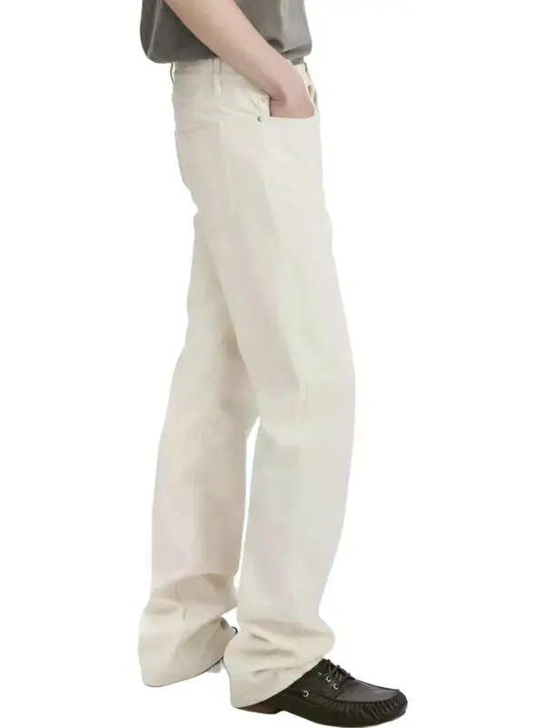 A.p.c. Straight Leg Trousers - Neutrals