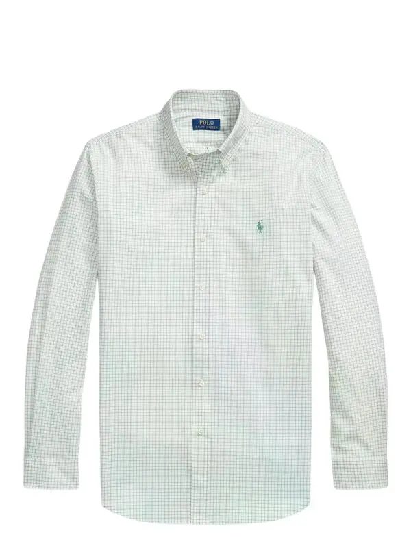 Polo Ralph Lauren Pony-embroidered Checked Shirt - Green