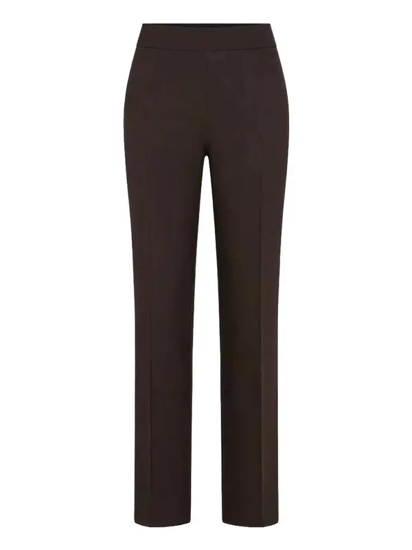 Jenni Kayne Creased Slim-fit Trousers - Brown
