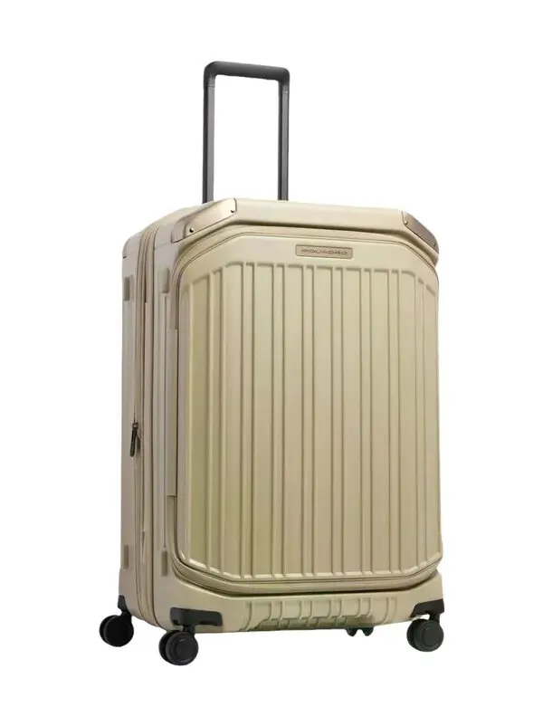 PIQUADRO Medium Expandable Hardside Suitcase - Neutrals
