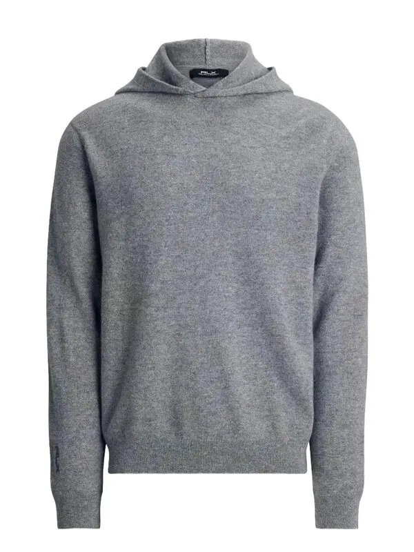 Rlx Ralph Lauren Cashmere Hoodie - Grey