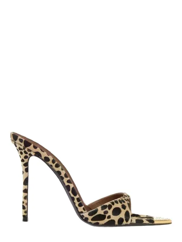 GIUSEPPE ZANOTTI Intriigo Savage Mules - Neutrals