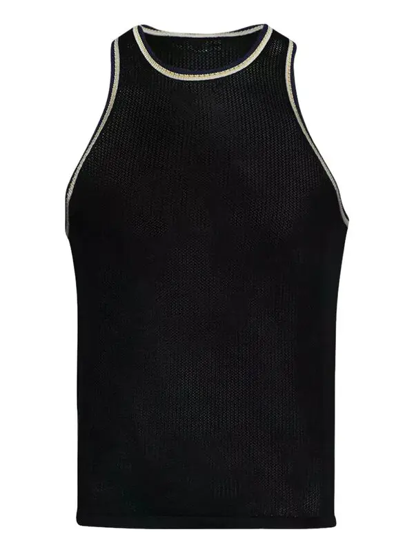 Y3 X Wales Bonner Knit Tank Top - Black