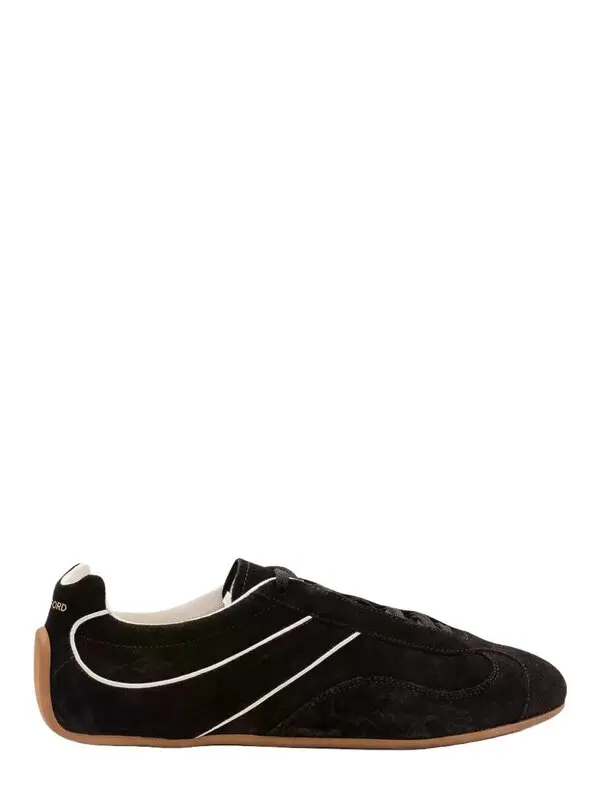 TOM FORD Aston Lace-up Sneakers - Black