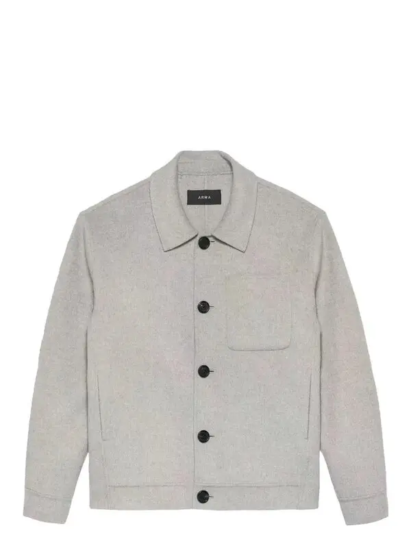 ARMA Button-up Jacket - Grey