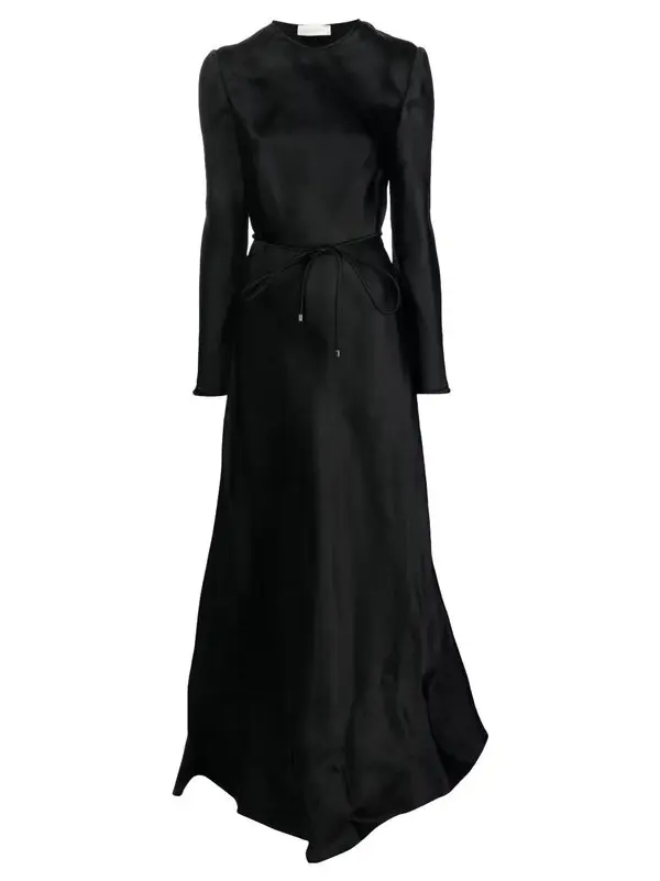 Zimmermann Luminosity Silk Maxi Dress - Black