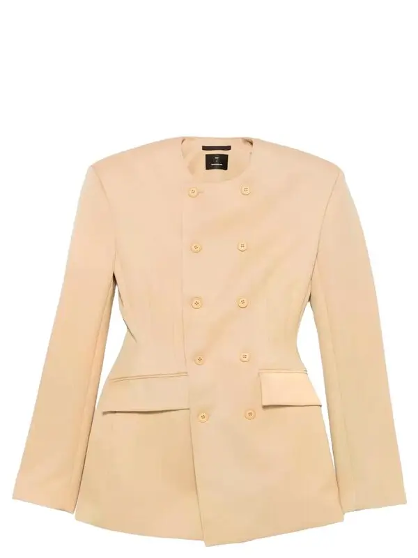 Wardrobe.NYC Sahara Mini Dress - Neutrals