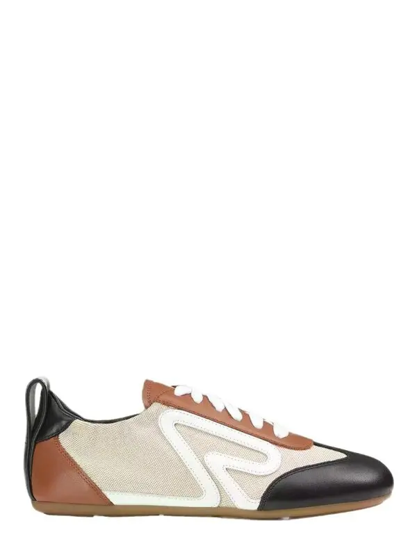 SERGIO ROSSI Sr Rush Panelled Sneakers - Neutrals
