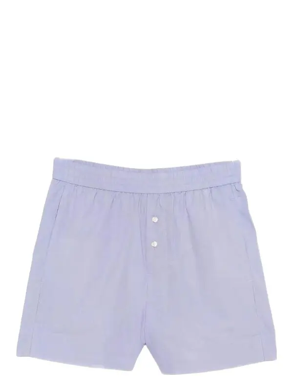 AIAYU Shorts With Button Detail - Purple