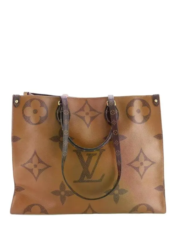 LOUIS VUITTON Onthego Giant Monogram Gm Tote Bag - Brown