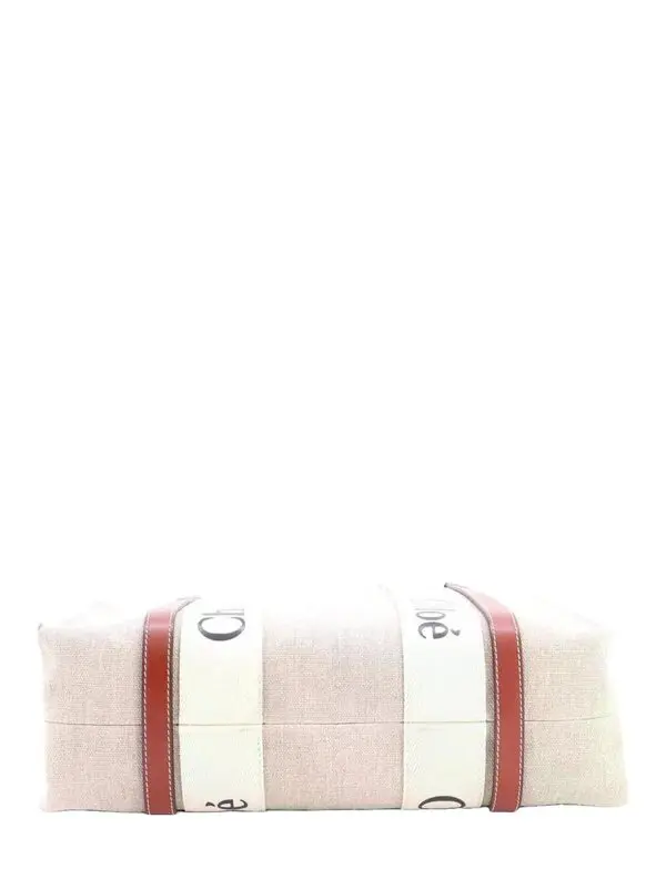 Chloé Woody Medium Tote Bag - Brown