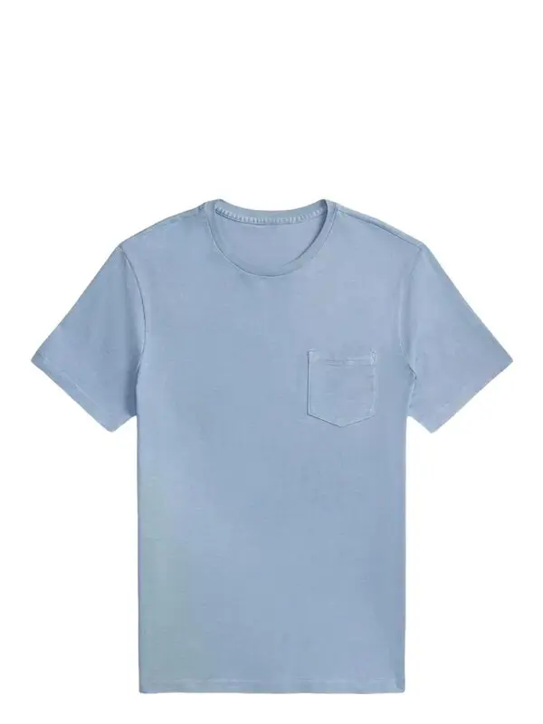 Ralph Lauren Purple Label Garment-dyed Jersey T-shirt - Blue