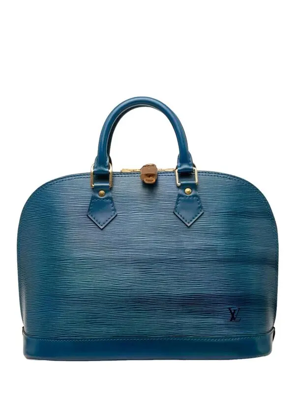 LOUIS VUITTON Epi Alma Pm Handbag - Blue
