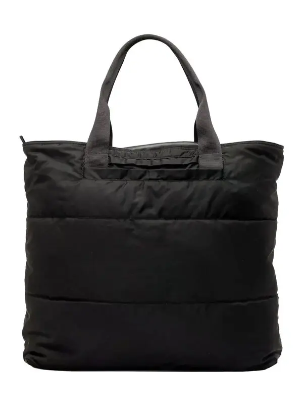 Prada Tessuto Bomber Tote Bag - Black