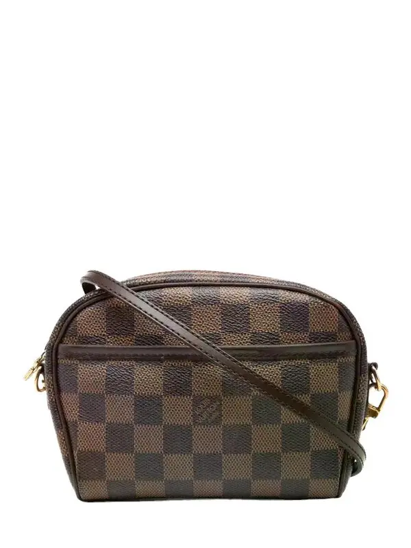 LOUIS VUITTON Damier Ebene Ipanema Pochette - Brown