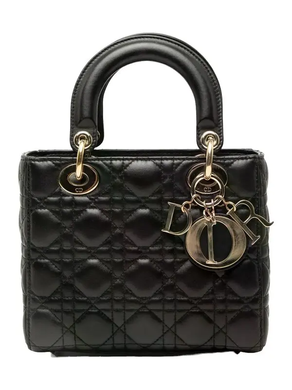 Dior Small Lady Satchel - Black