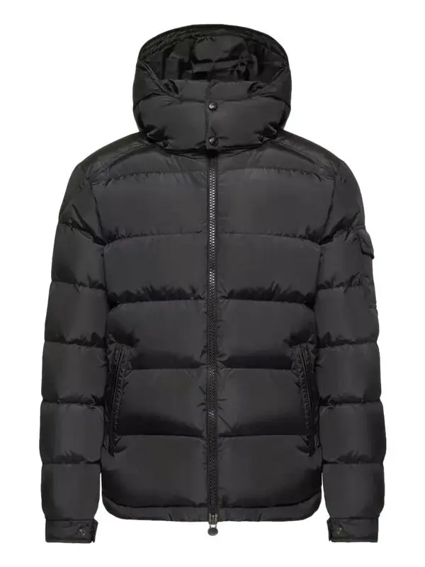 Moncler Maya Hooded Padded Jacket - Black
