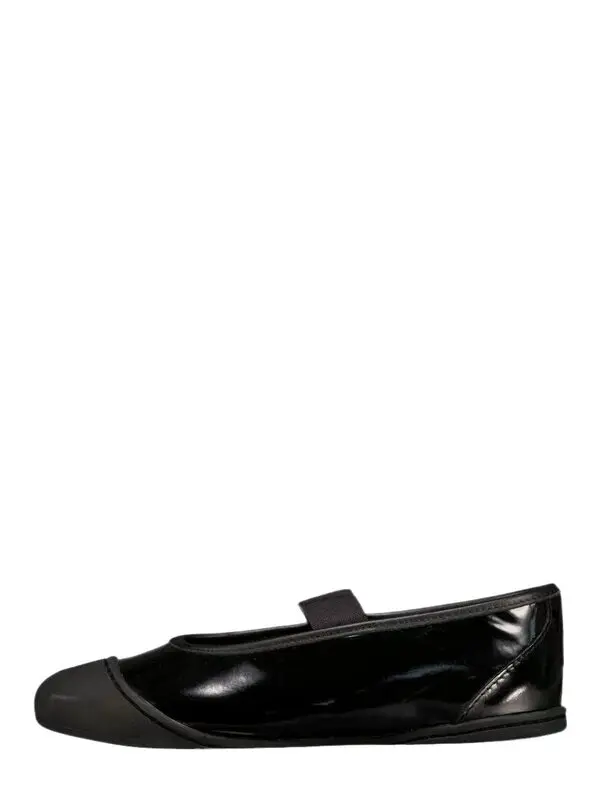 VANS Patent Mary Jane Sneakers - Black