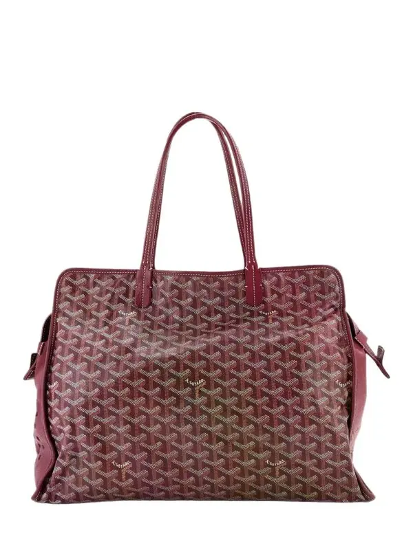 Goyard Hardy Pet Carrier Pm Tote Bag - Red