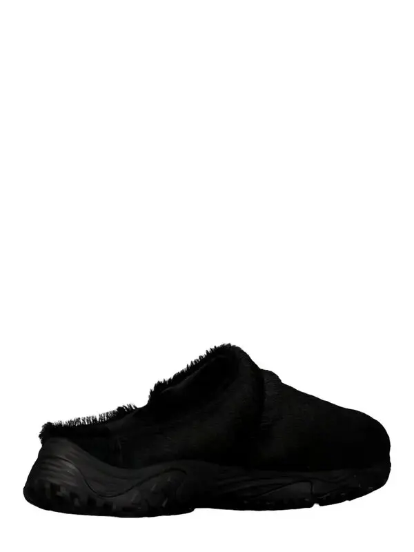 Clarks Pony Hair-effect Clogs - Black