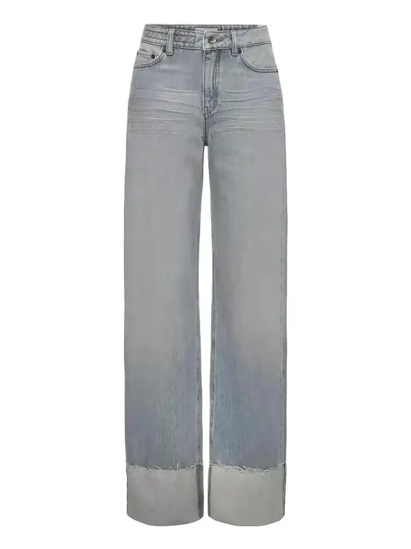 DRYKORN Medley 2 Faded Turn-up Jeans - Blue