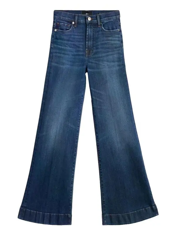 SEVEN Modern Dojo Wide-leg Jeans - Blue