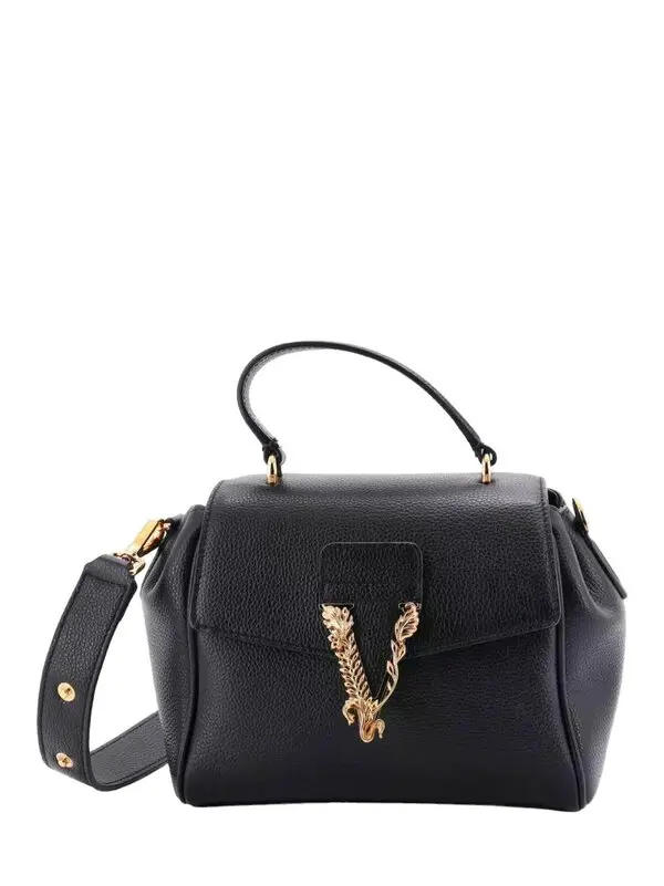 Versace Virtus Top Handle Bag - Black