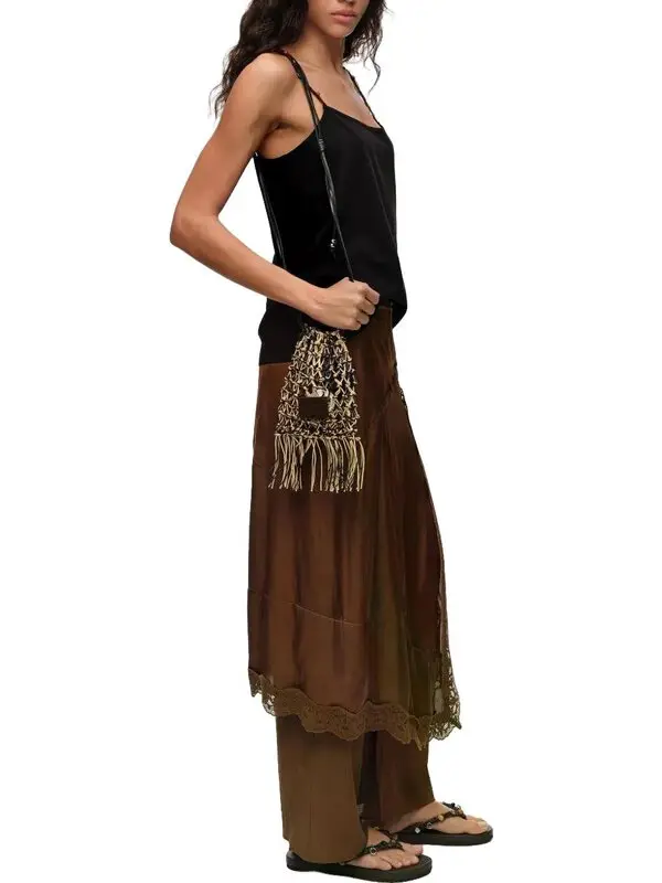 Bimba Y Lola Knotted Bucket Bag - Neutrals