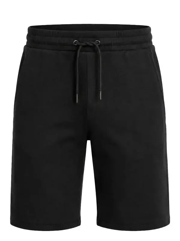 Karl Lagerfeld Logo-tape Drawstring Shorts - Black