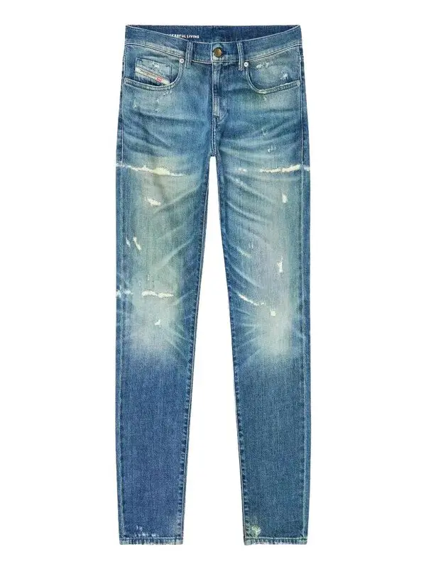 DIESEL® D-strukt Slim Jeans - Blue