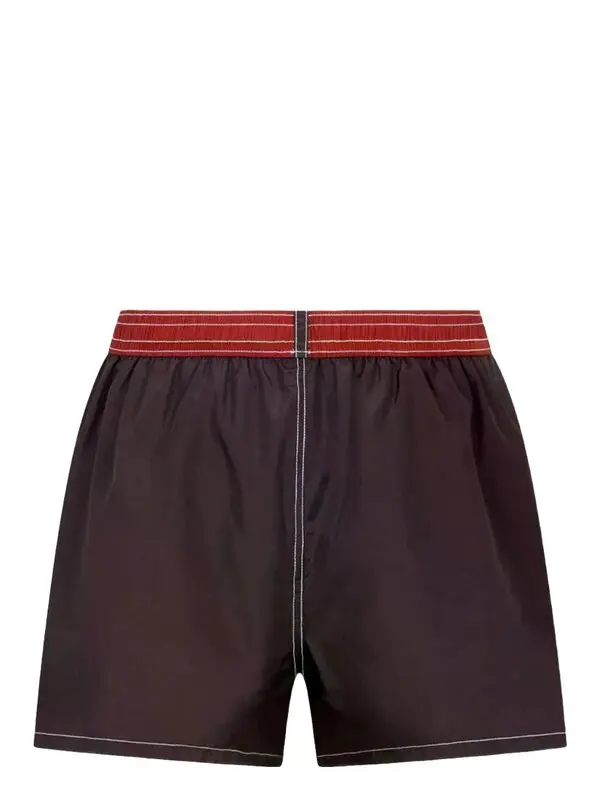 Dsquared2 Midi Swim Boxer Shorts - Brown